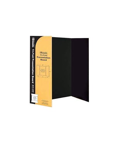 OFFICENET - CARTON TIPO TRIPTICO NEGRO OK 122X91CM